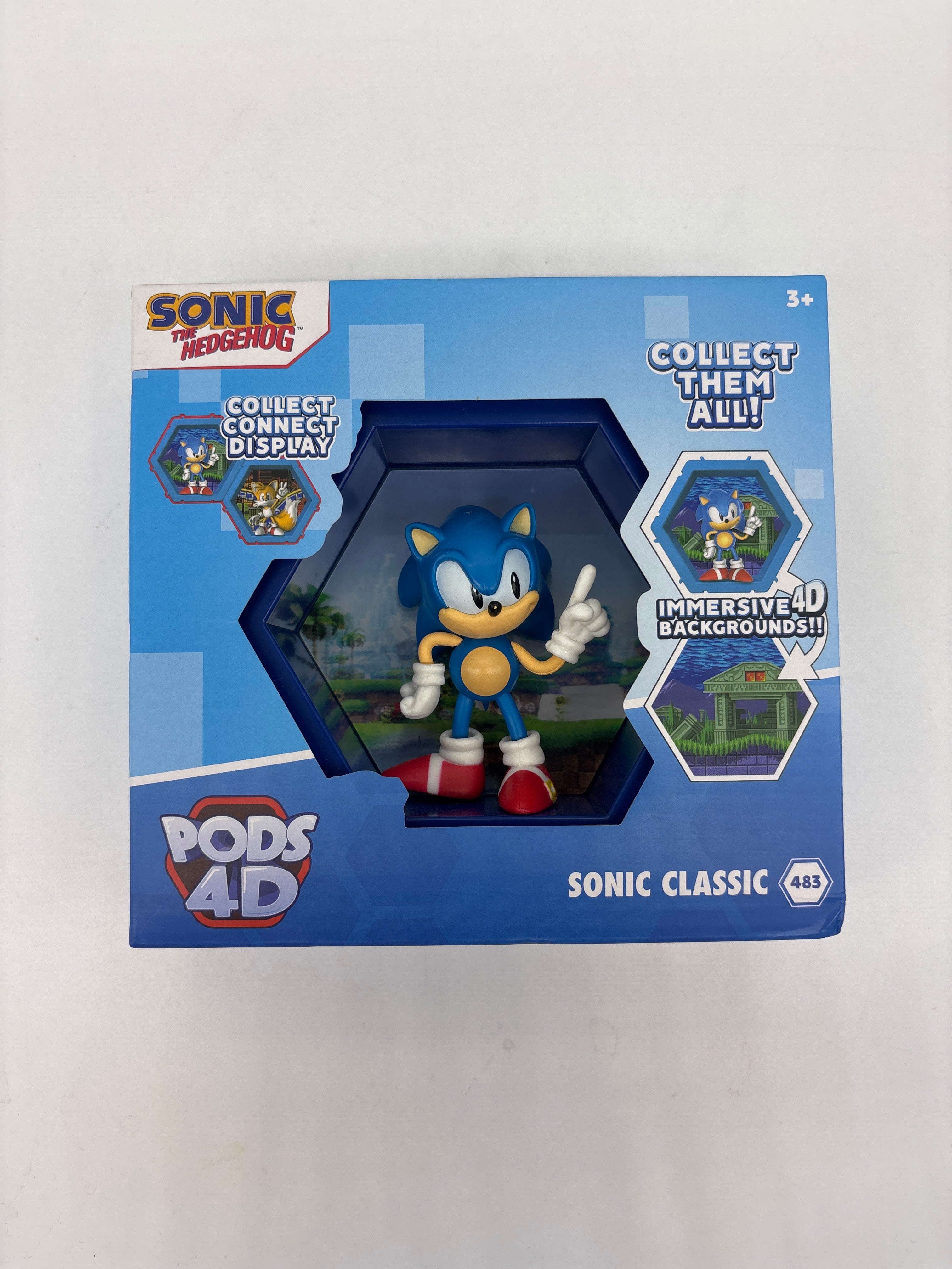 Auction Lot 142: Sonic the Hedgehog PODS 4D Figure