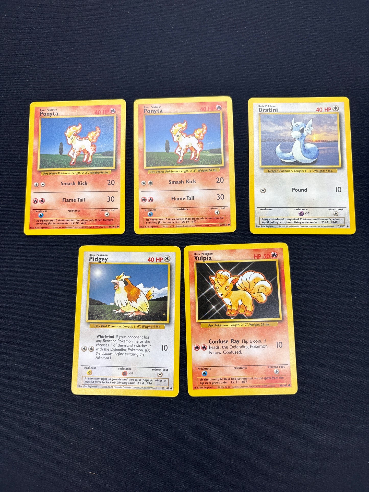 Auction Lot 84: Pokemon Base Set Card Lot Conditions Vary