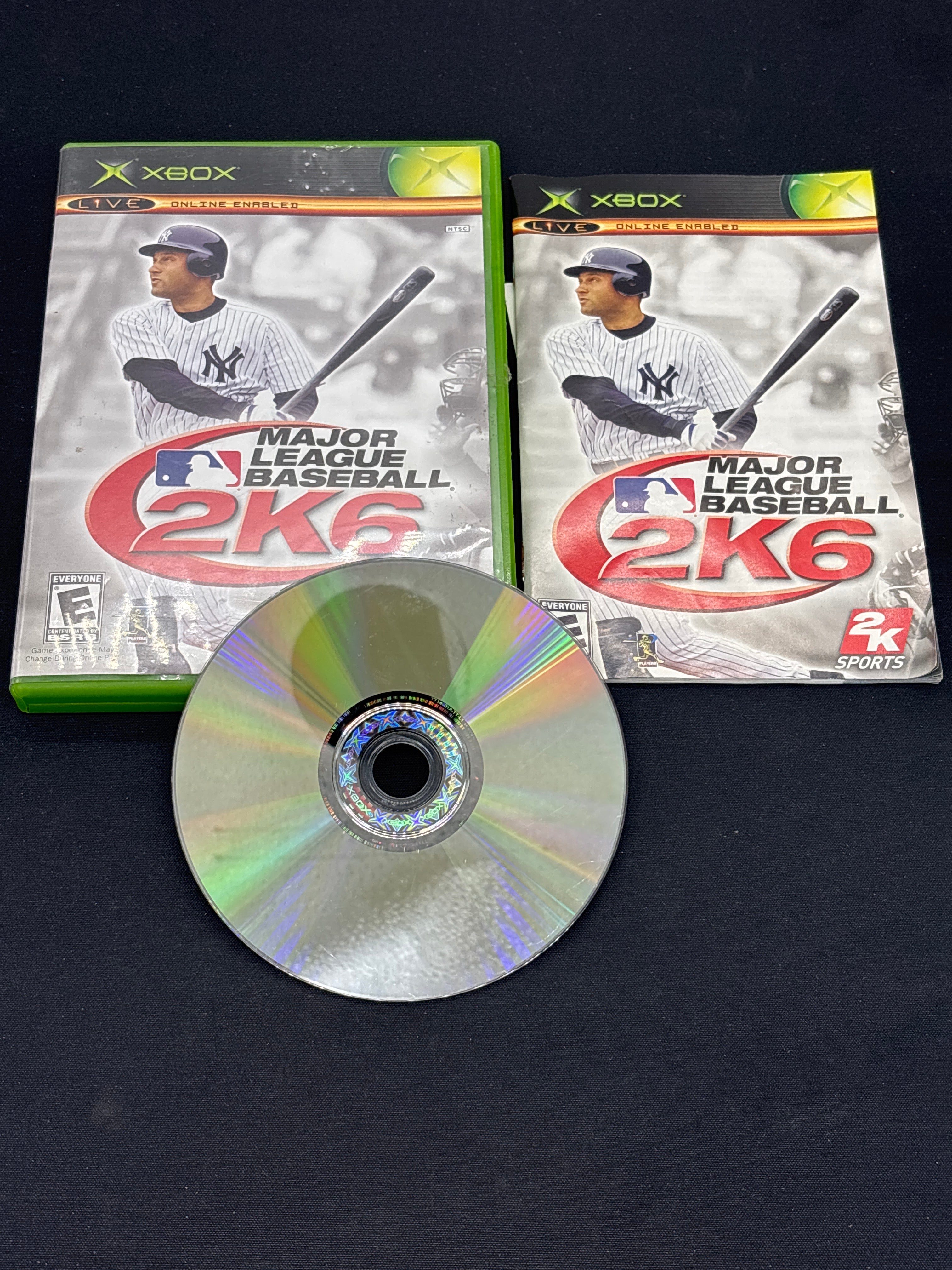 Auction Lot 170: MLB 2K6 XBOX Video Game CIB