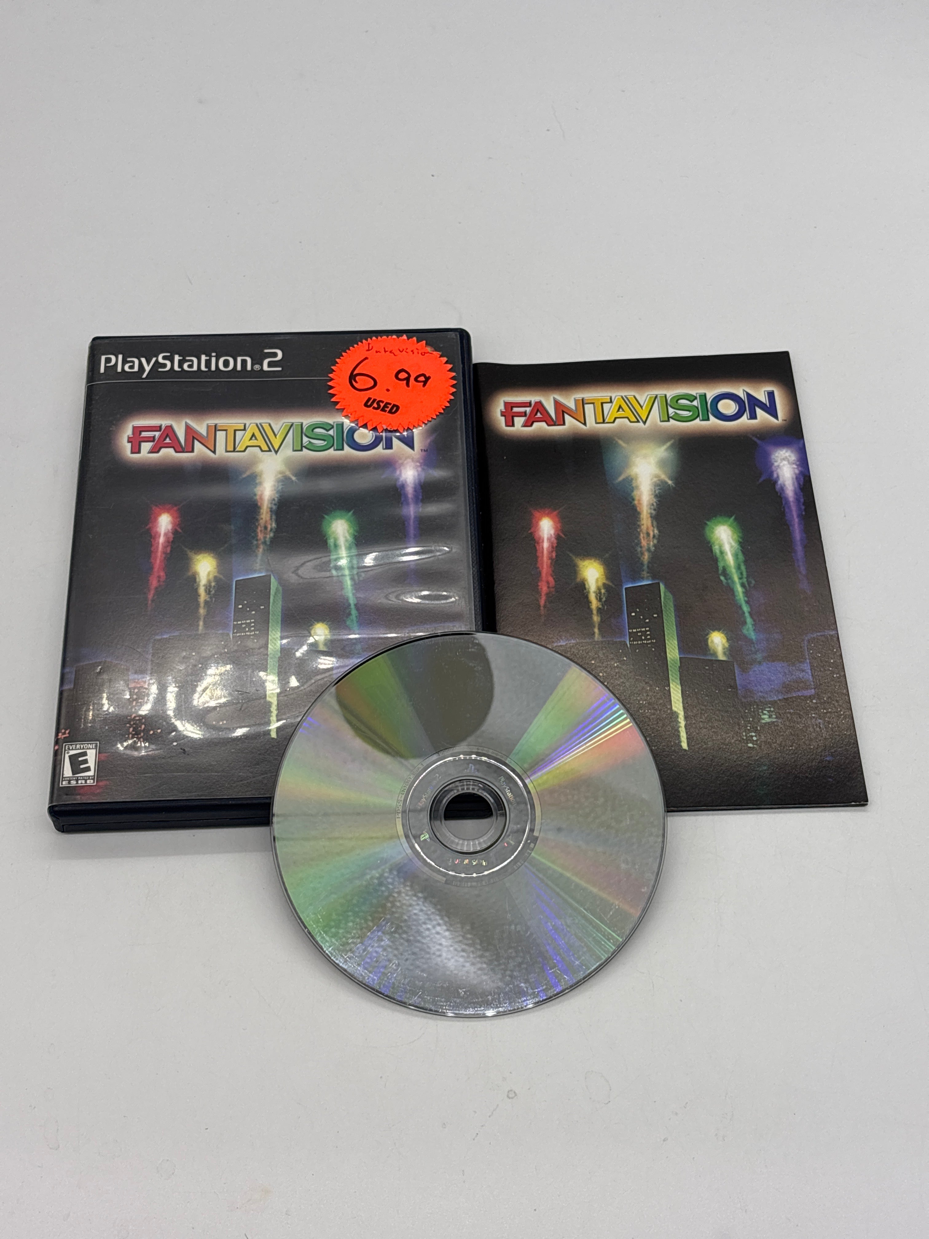 Auction Lot 143: Fantavision Video Game PlayStation 2 CIB