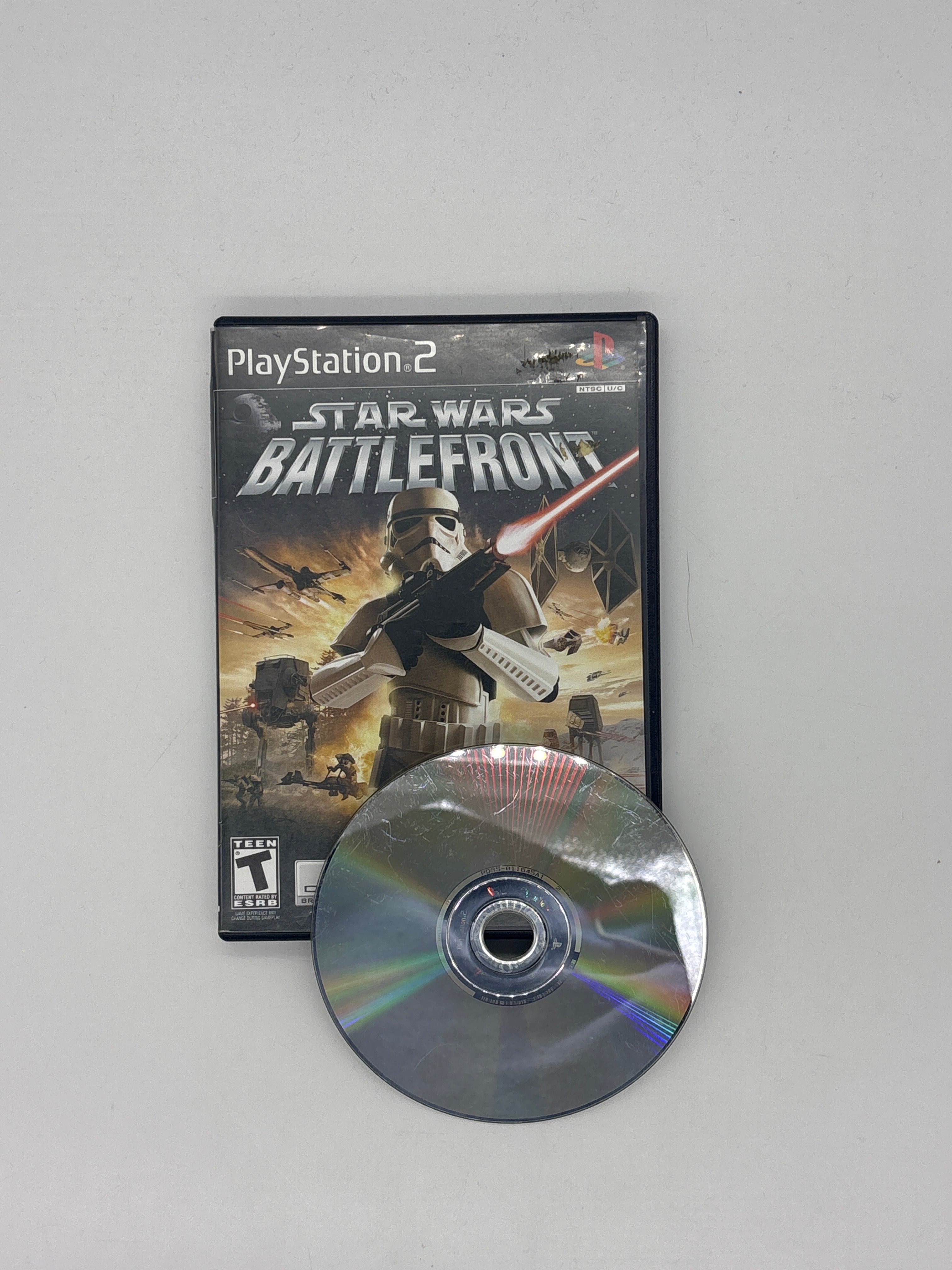 Auction Lot 16: Star Wars Battlefront Video Game PS2 Missing Manual
