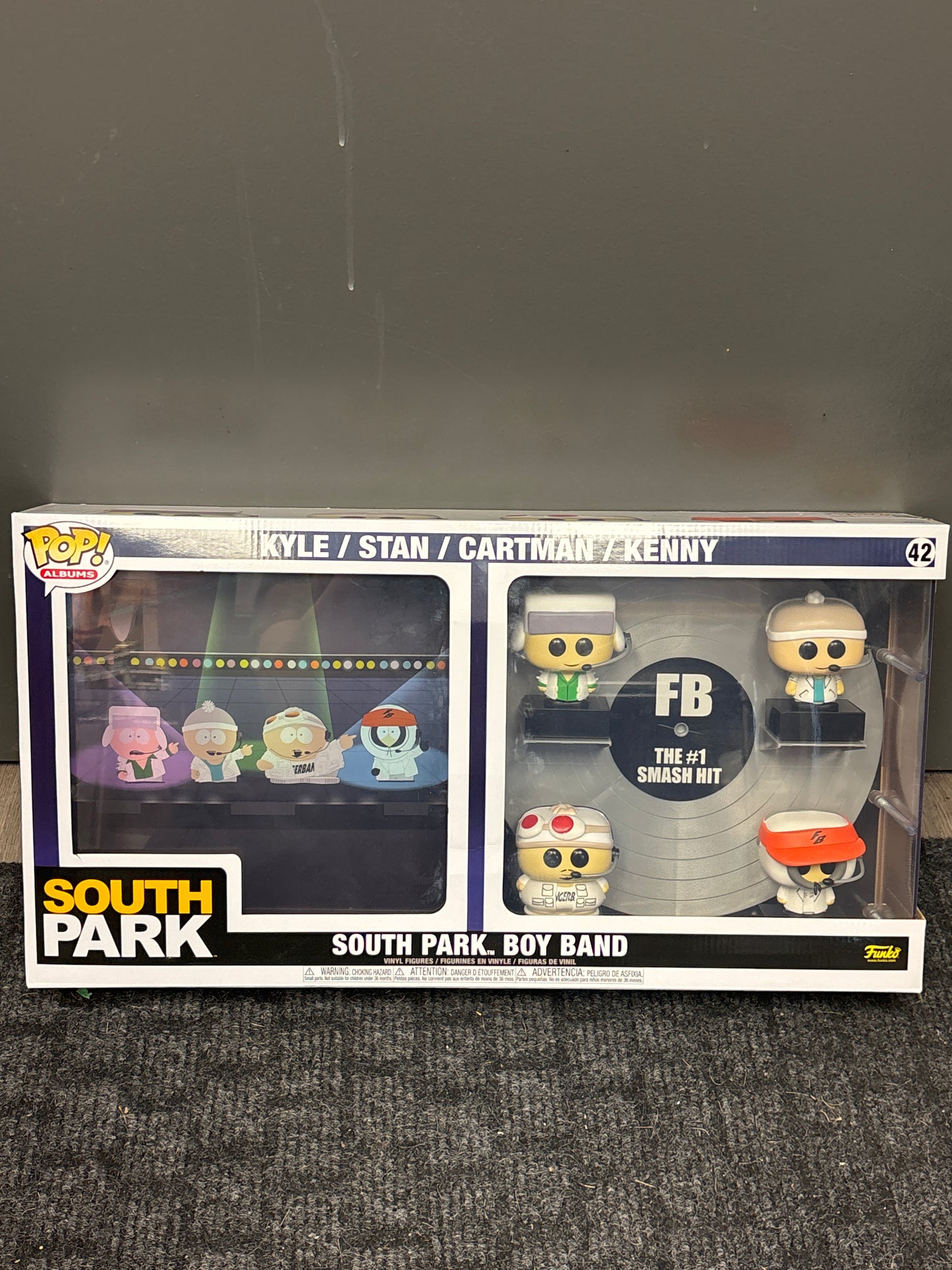 Auction Lot 12: Pop Funko South Park Boy Band 42