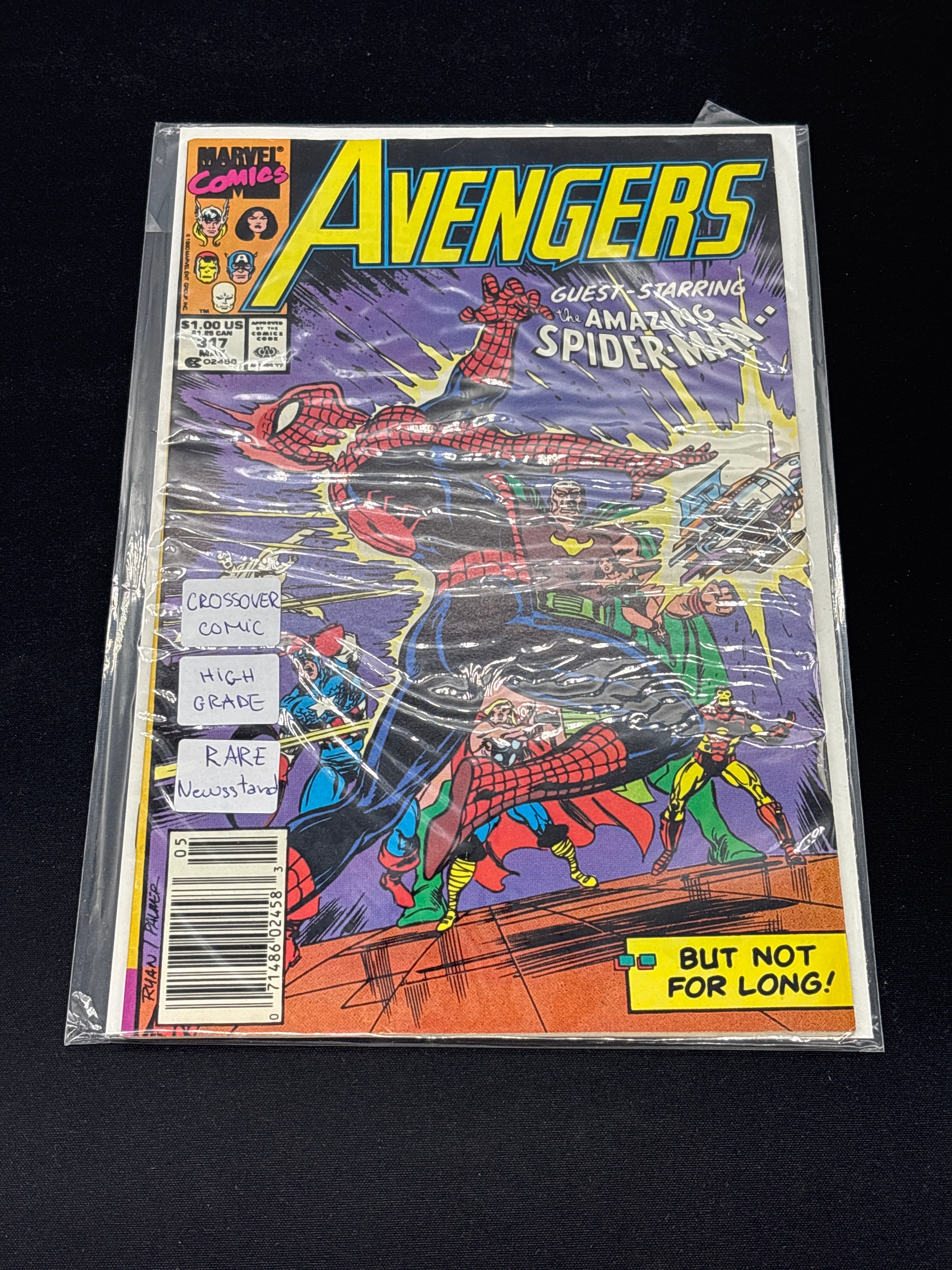Auction Lot 194: Marvel Comics Avengers Starring Spider-Man Issue 317
