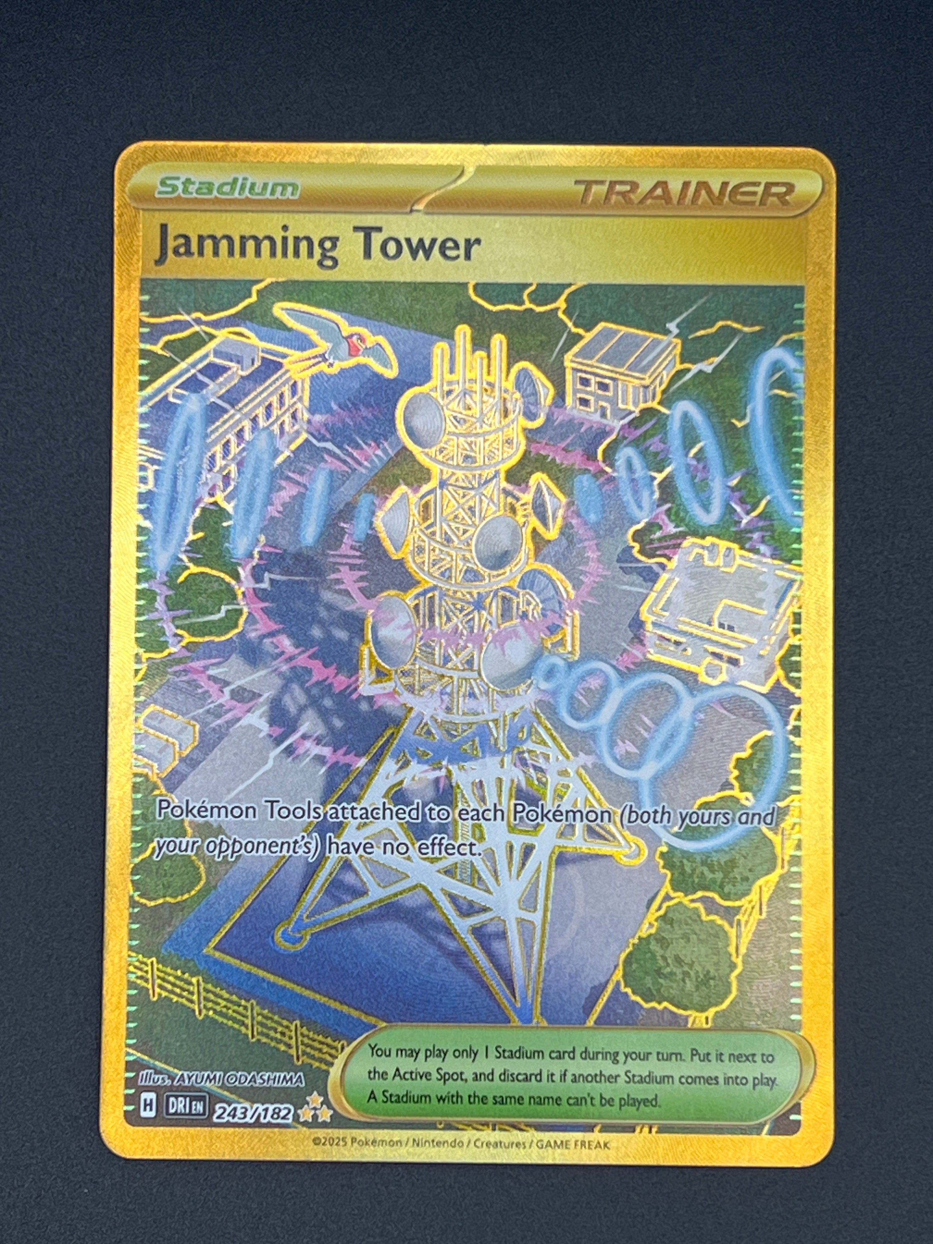 Auction Lot 296: Pokemon Cards Jamming Tower Hyper Rare Destined Rival
