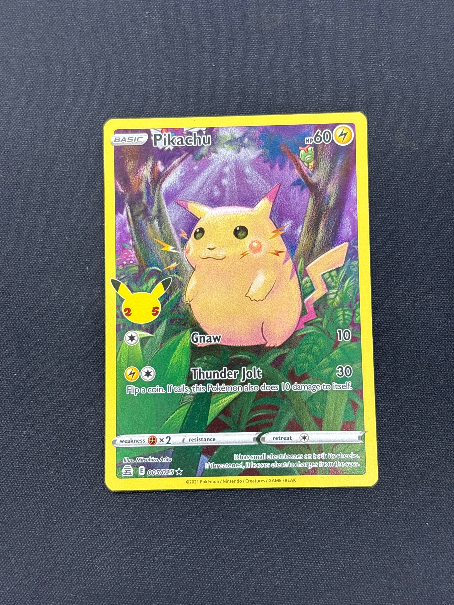 Auction Lot 255: Pikachu Full Art Celebrations Card Conditions Vary