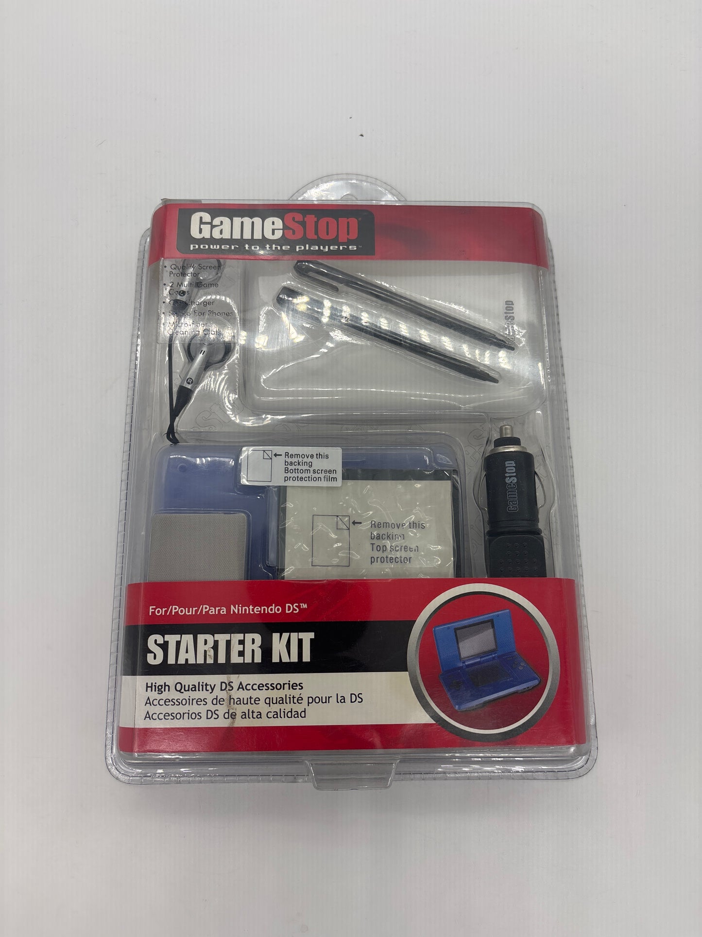 Auction Lot 95: Nintendo DS Starter Kit GameStop Accesories Unopened