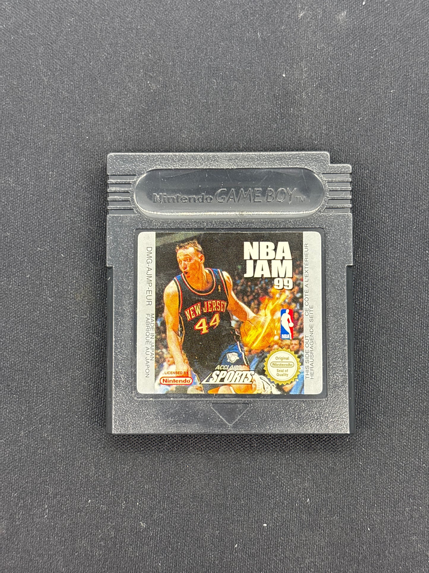 Auction Lot 206: NBA Jam 99 Video Game Nintendo Gameboy Loose