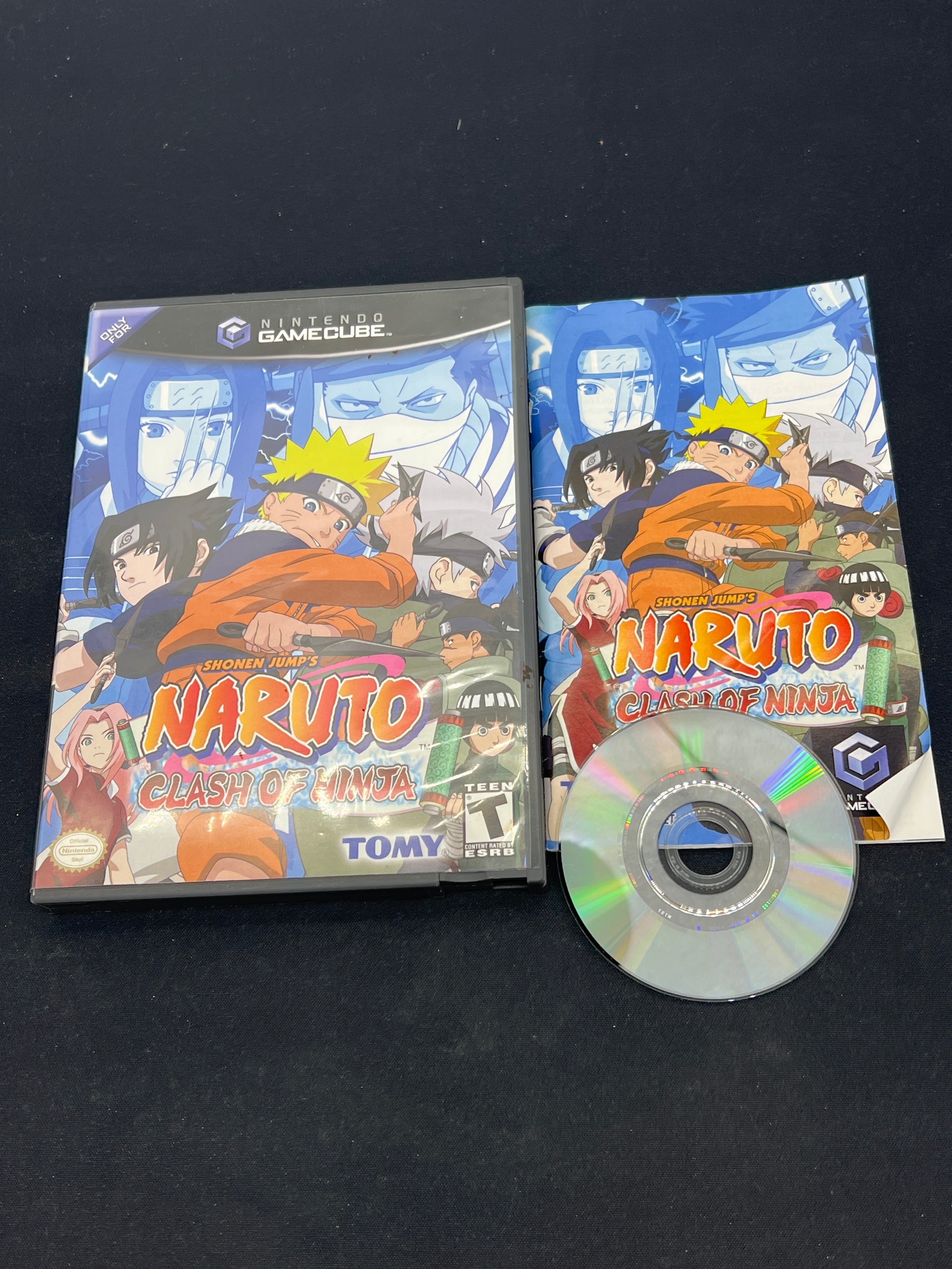 Auction Lot 113: Nintendo Gamecube Naruto Clash Of Ninja CIB