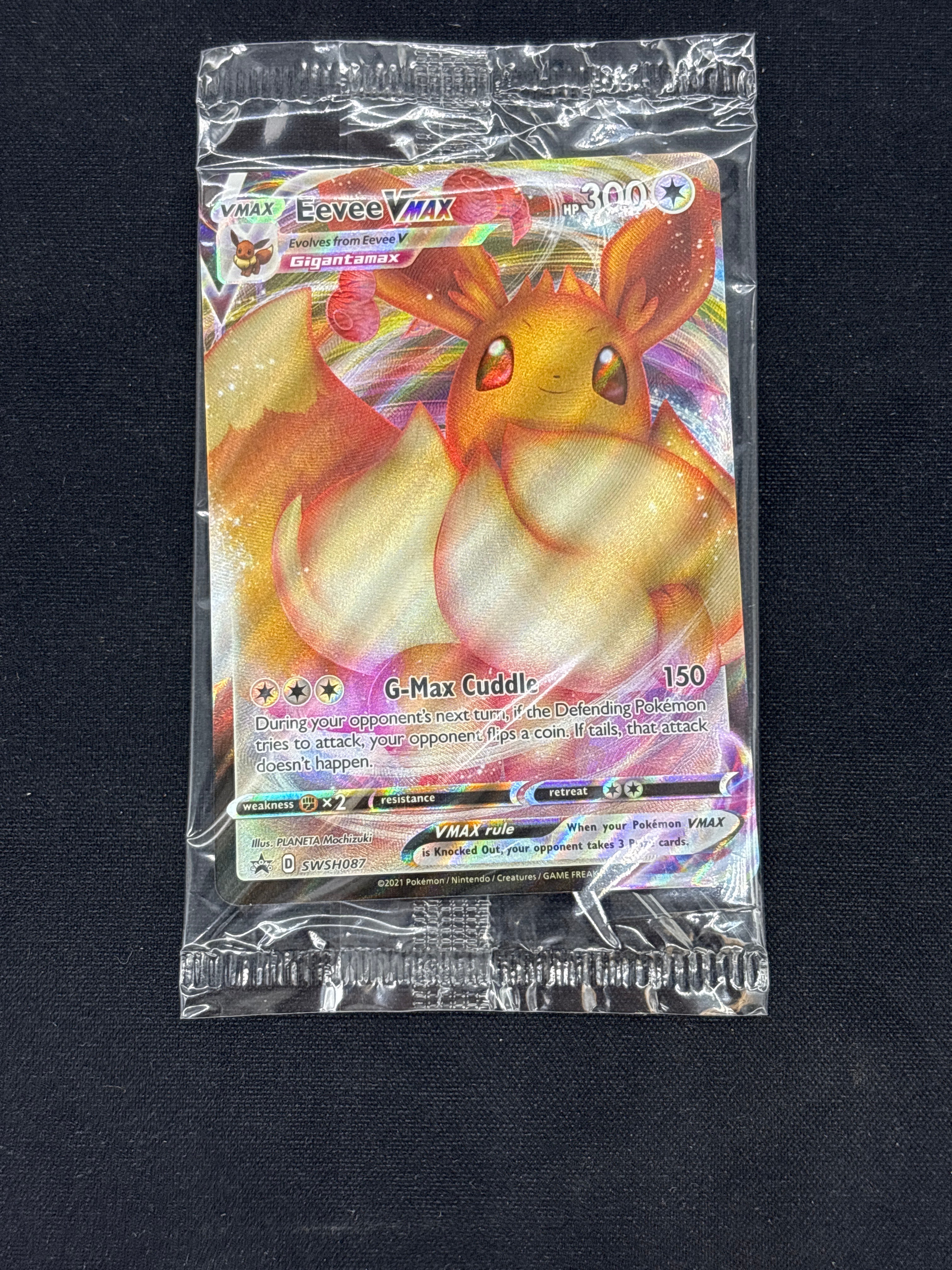 Auction Lot 12: Eevee VMAX Pokemon Shining Fates ETB Promo Sealed