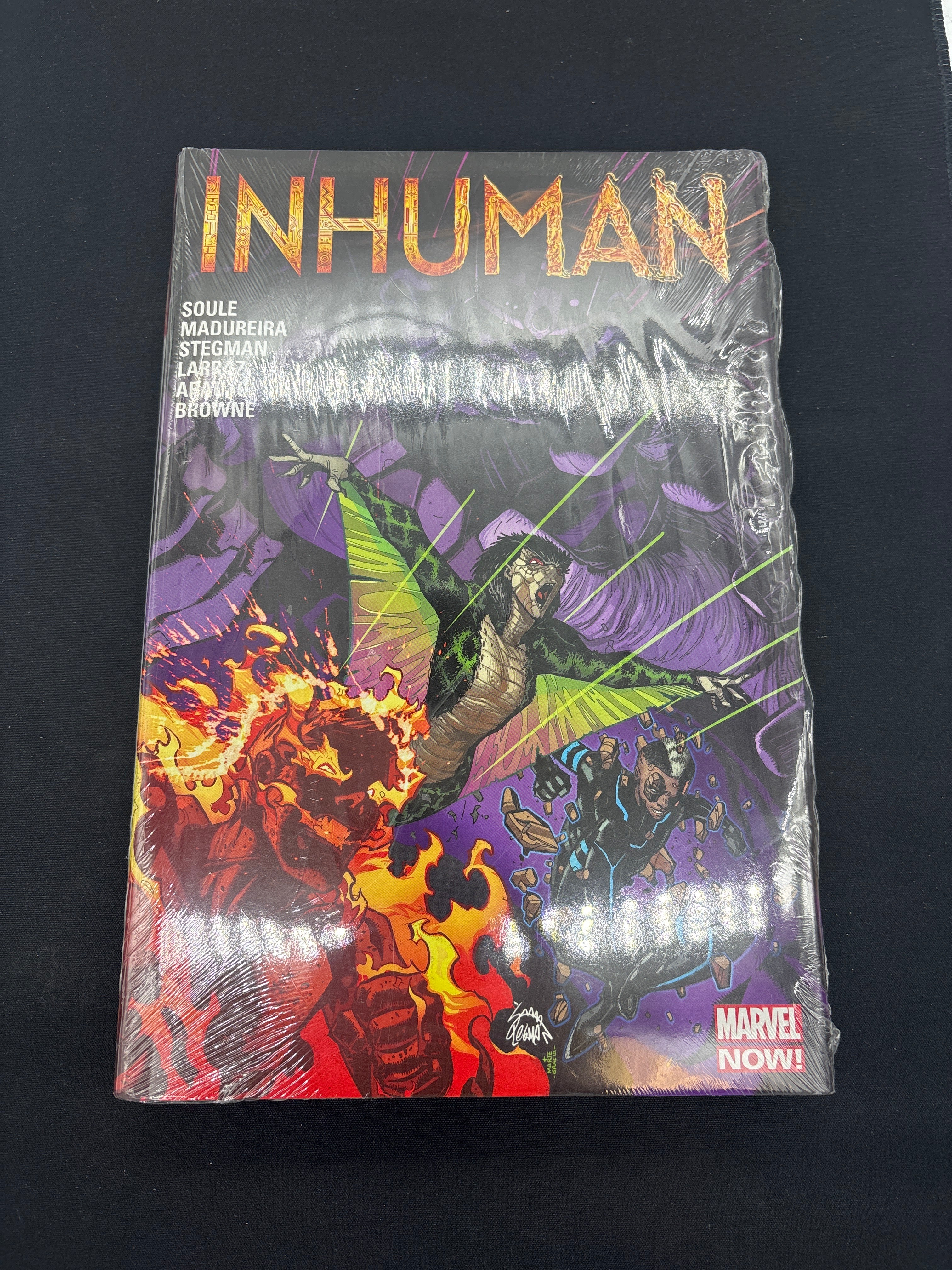 Auction Lot 192: Marvel Inhuman Hardcover Graphic Novel Sealed
