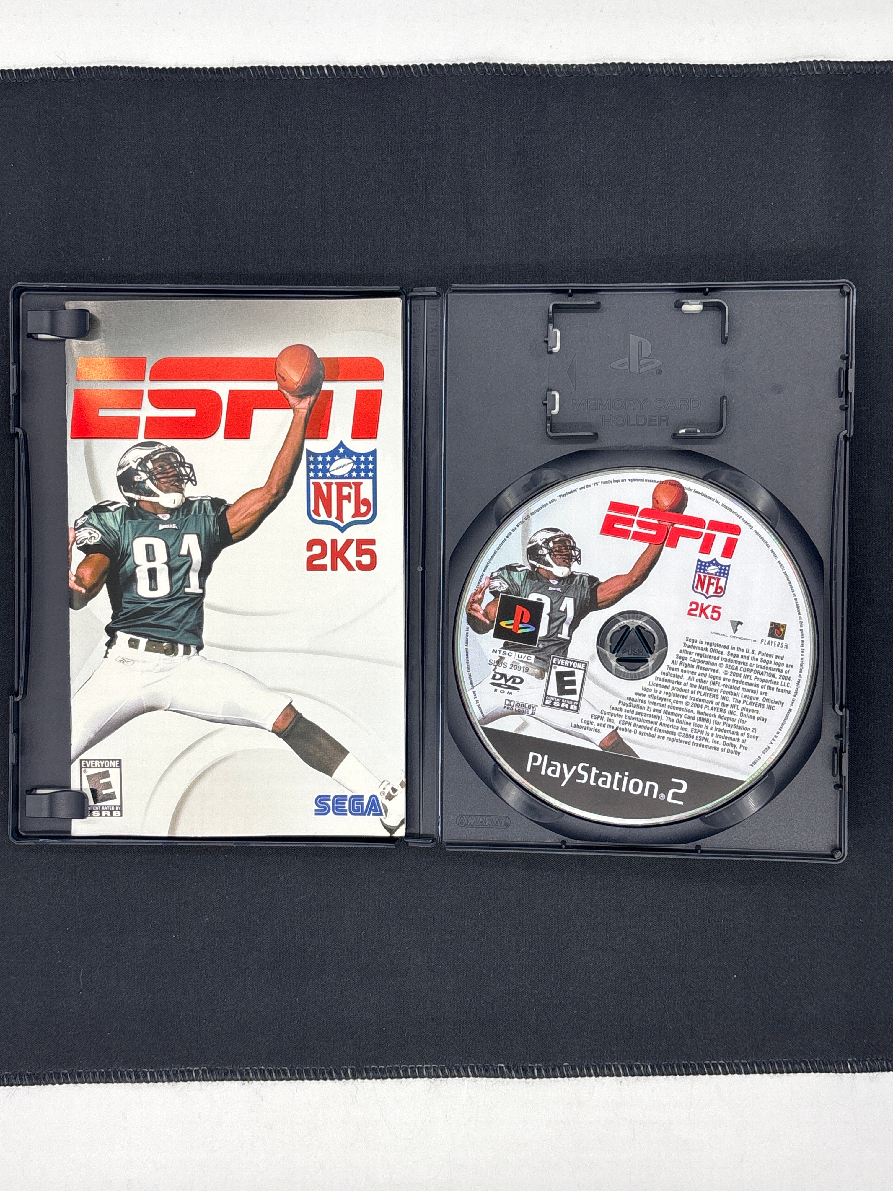 Auction Lot 391: ESPN NFL 2K5 Video Game PlayStation 2 CIB