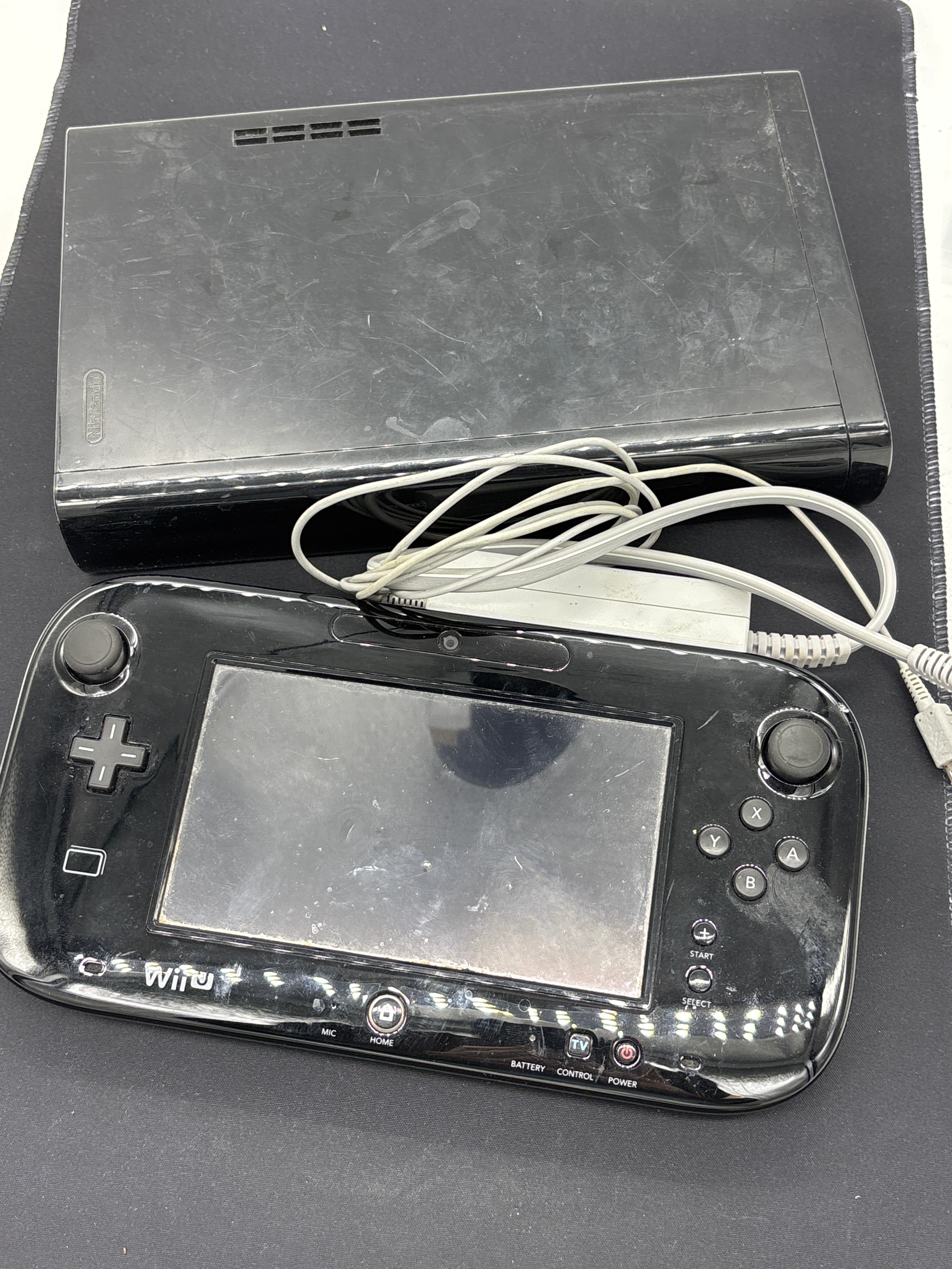 Auction Lot 129: Nintendo Wii U Broken For Parts With Cord