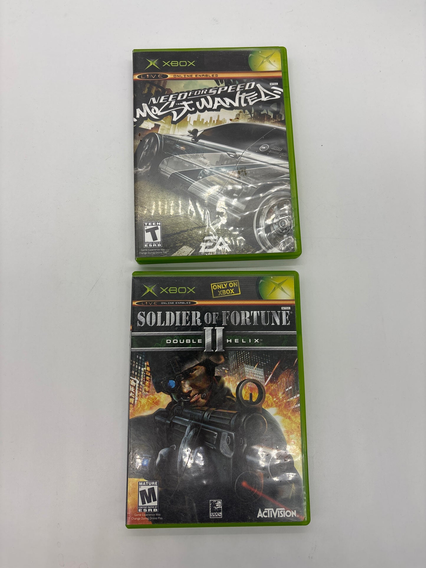 Auction Lot 86: XBOX Video Games Cases And Manual Only