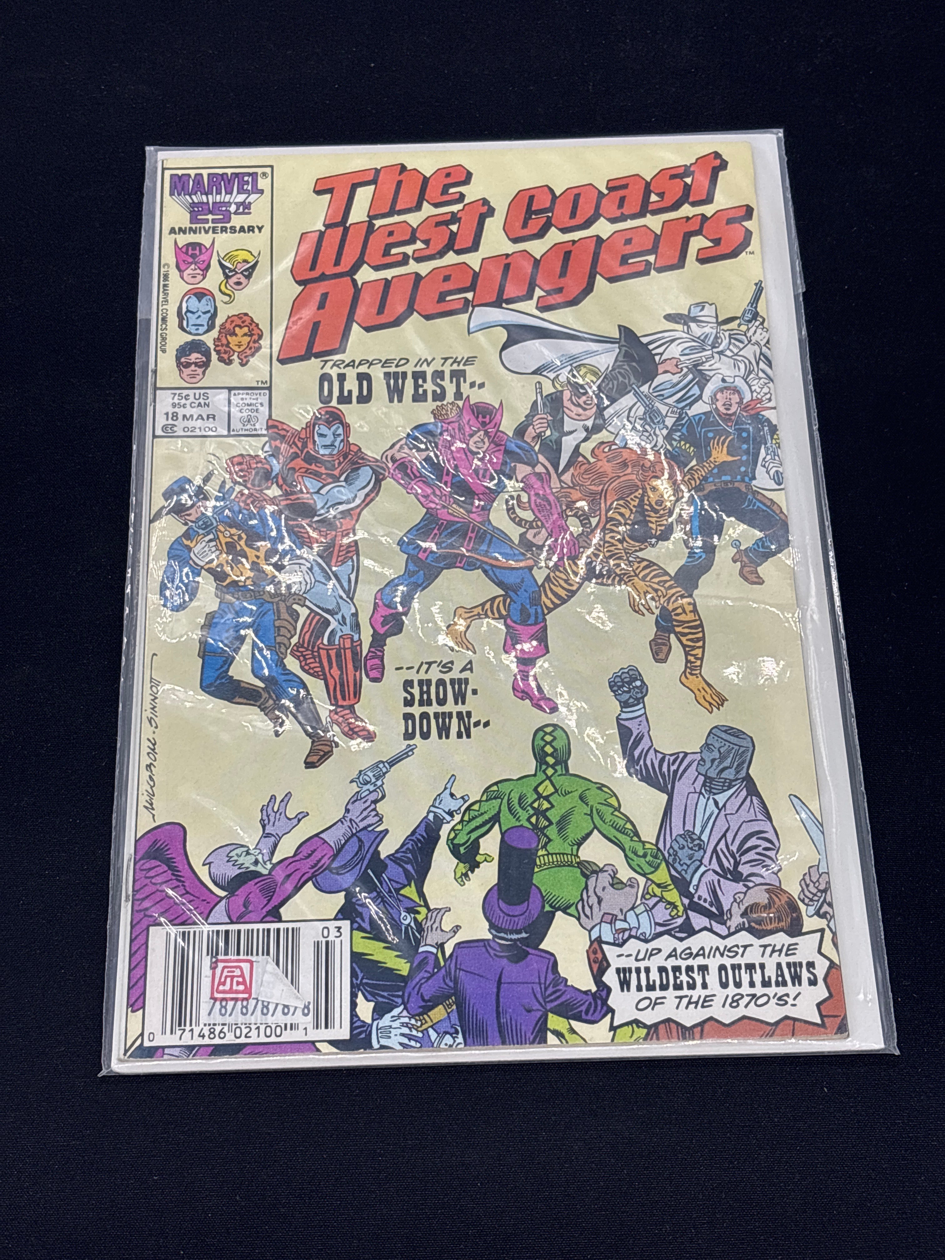 Auction Lot 195: Marvel Comics West Coast Avengers Issue 18 Comic Book